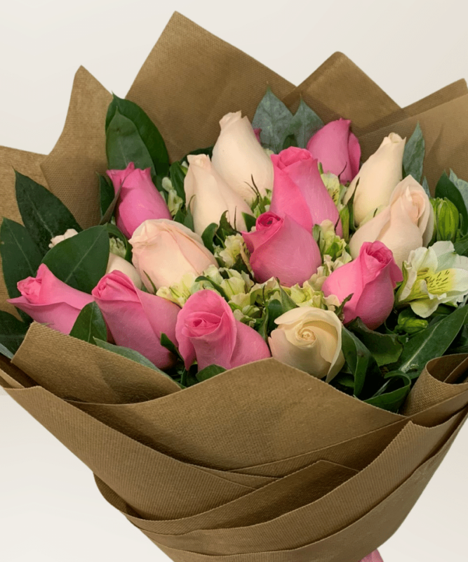 Ramo Buchón Rosas Bicolor – Florería Rosaliz